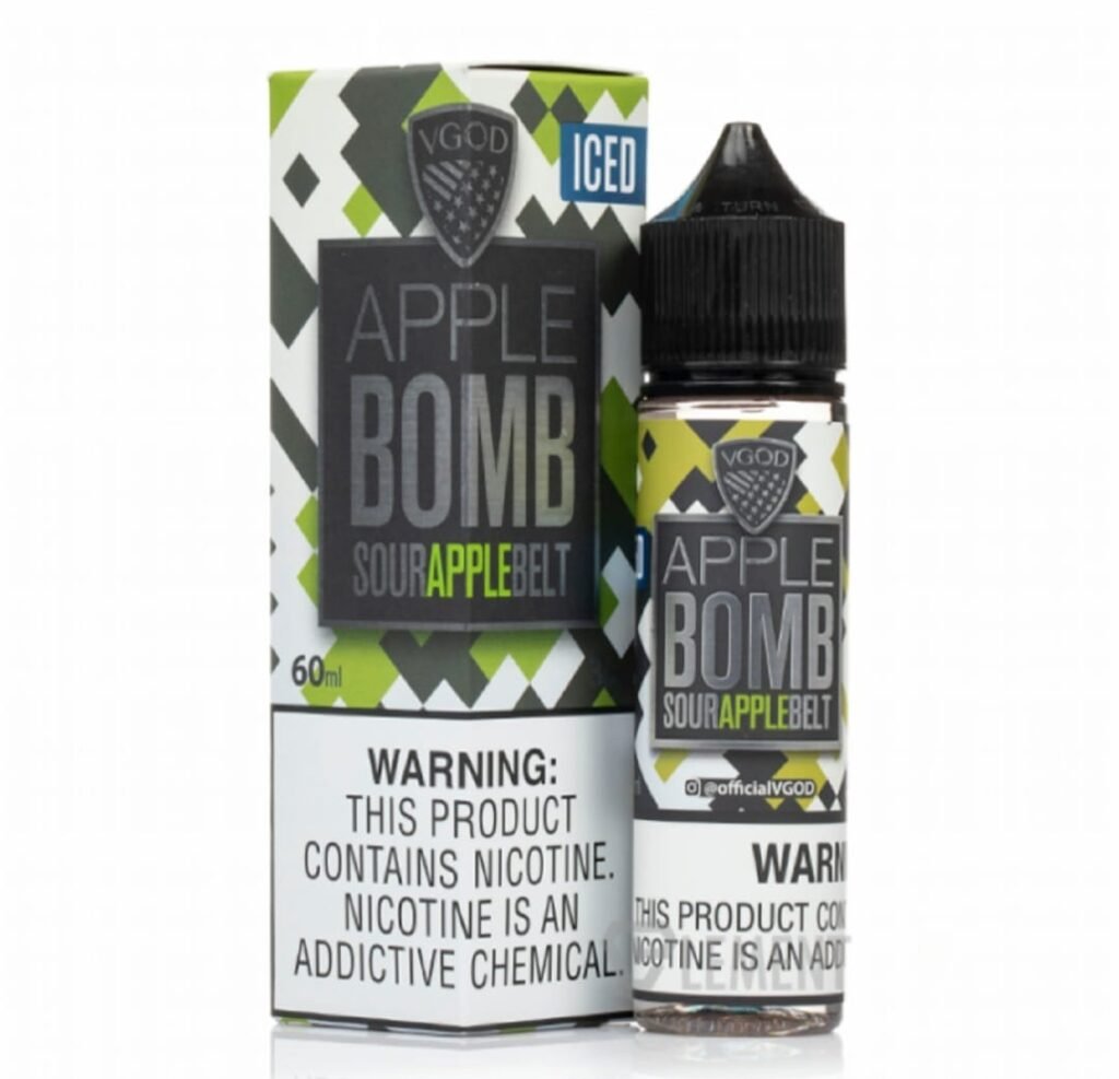 VGOD Iced Apple Bomb 60ML E-liquid, Best Vape Juice,