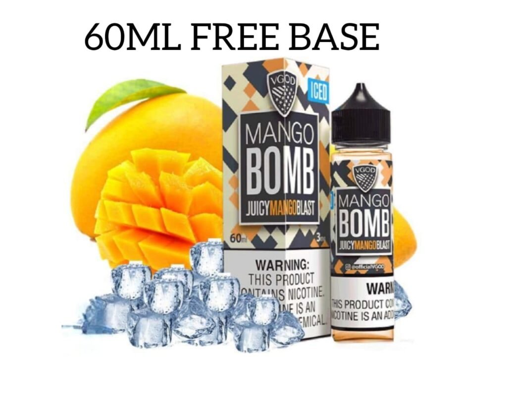 VGOD Iced Mango Bomb 60ML Vape Liquid, Best Vape Liquid.