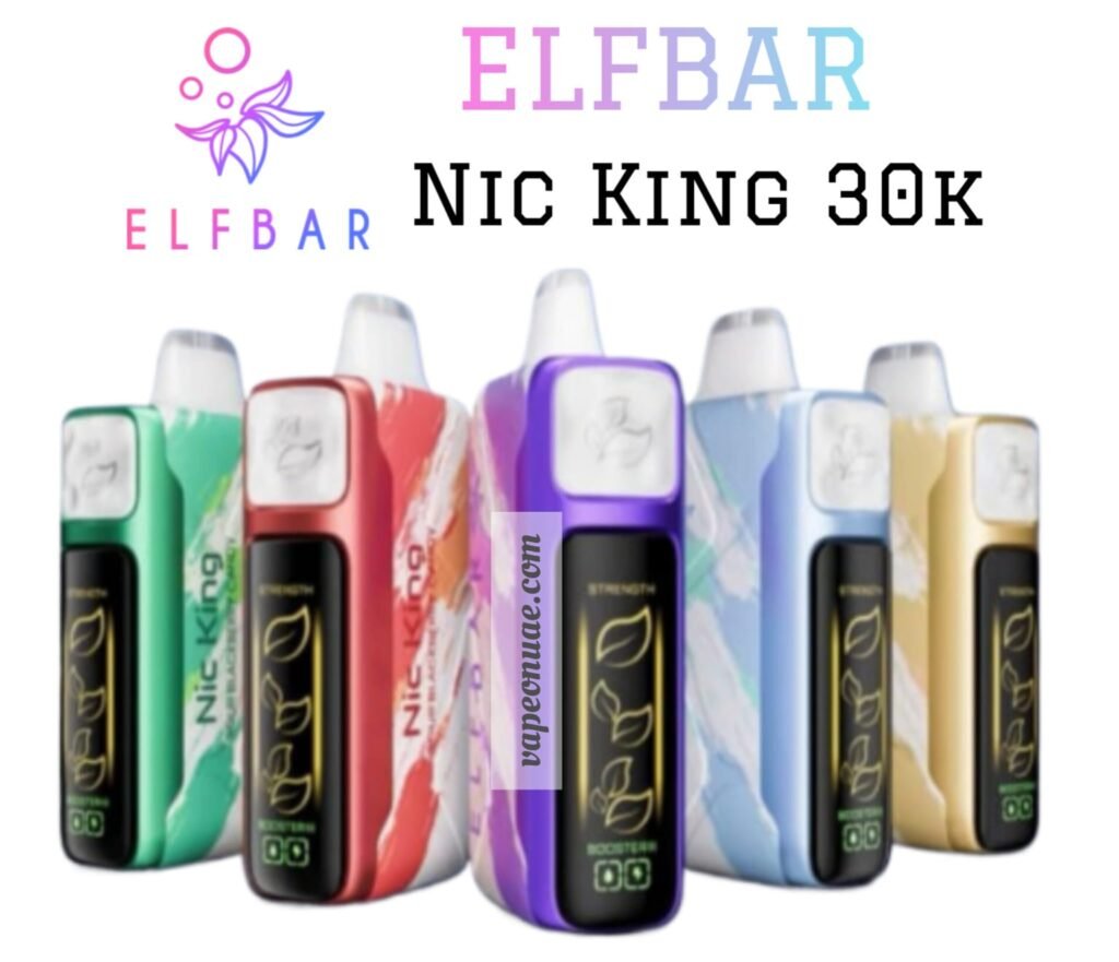 Elf Bar Nic King 30000 Puffs, (Nic Control) Best Vape Dubai,